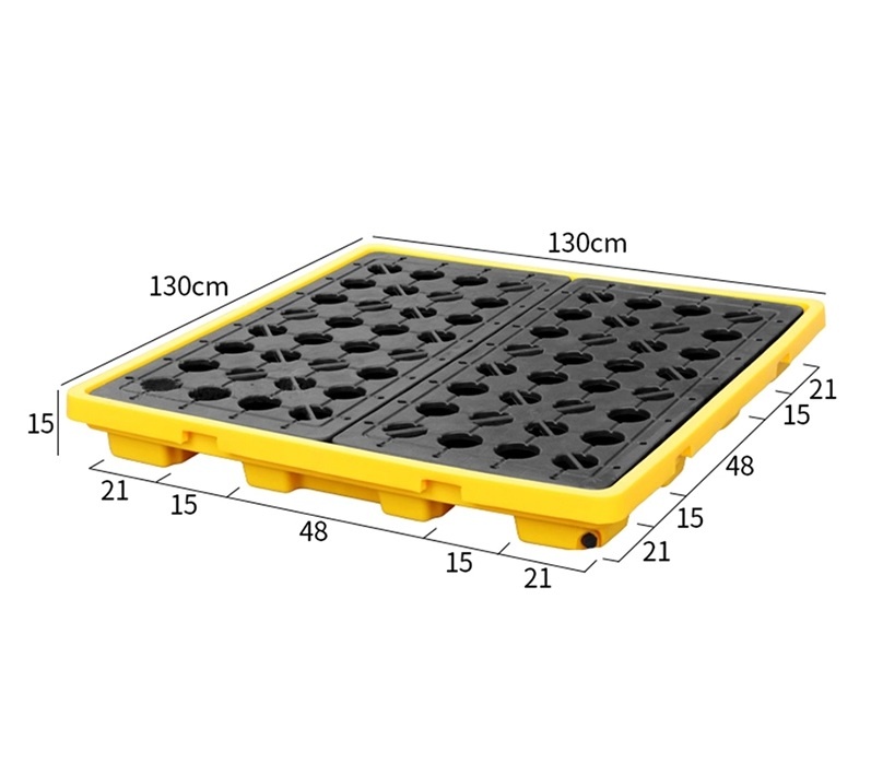 Four Barrel Spill Containment Pallets
