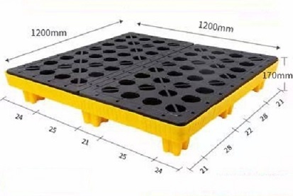 Four Barrel Spill Containment Pallets